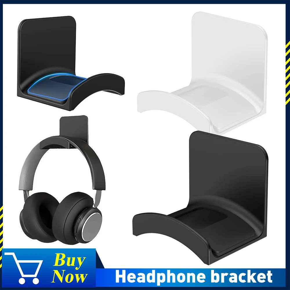 Universal-Wall-Mounted-Headphone-Stand-Gaming-Controller-Holder-Headset ...