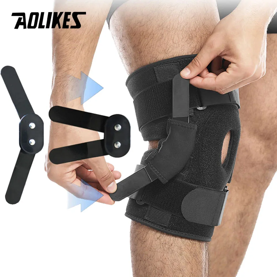 AOLIKES-Knee-Brace-with-Dual-Metal-Side-Stabilizers-Knee-Support ...