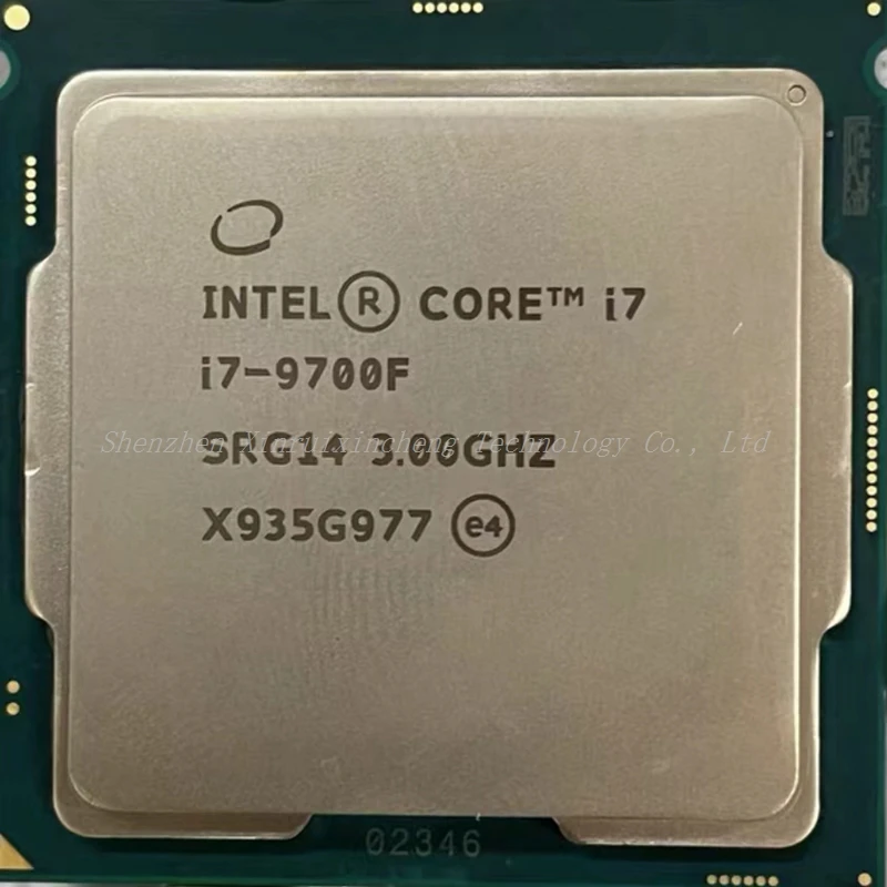 Processador Intel Core i7-9700f, i7 9700f, 3.0 ghz, usado, oito núcleos ...
