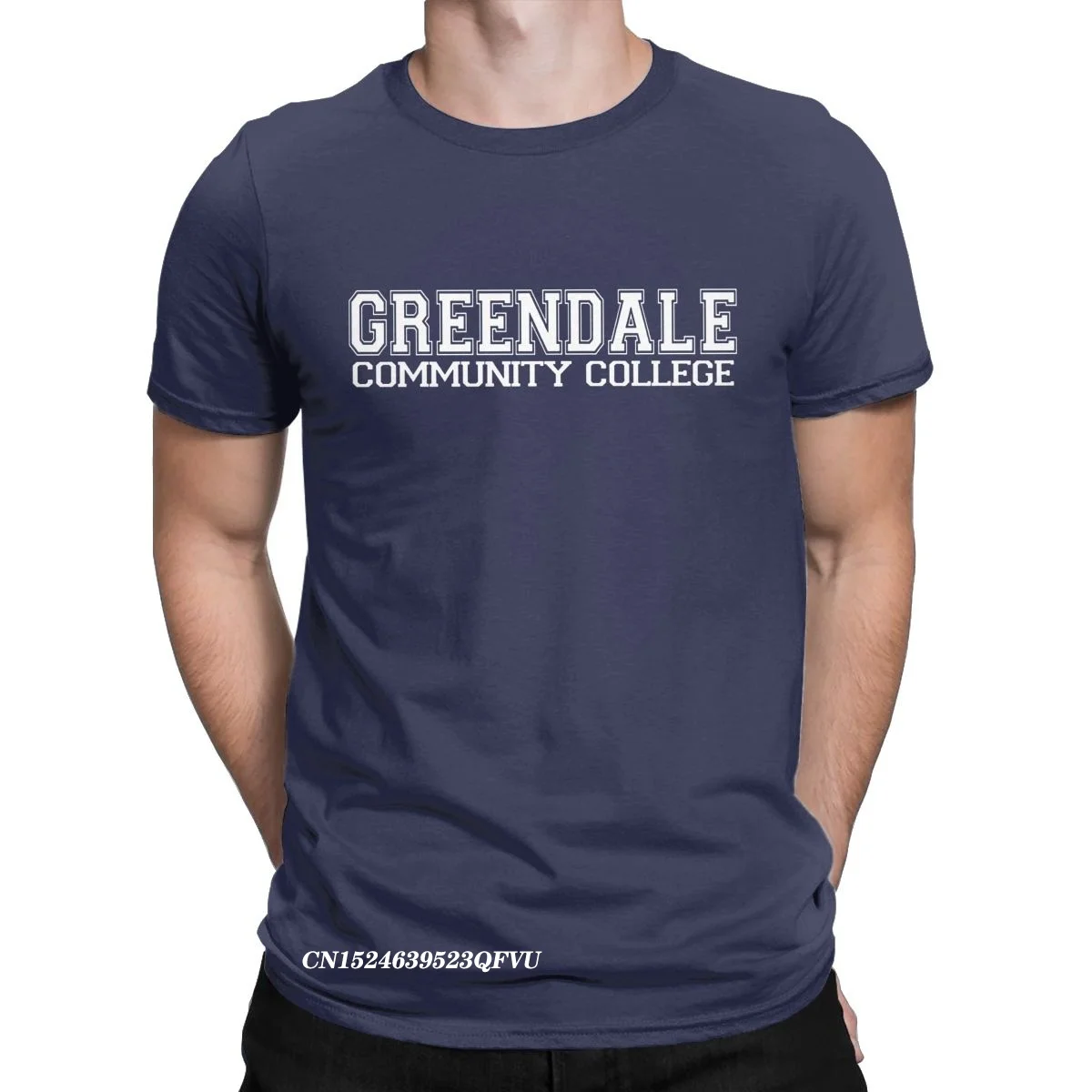 Greendale College Men Tops T Shirts Community Tv Show Abed Troy Vintage ...