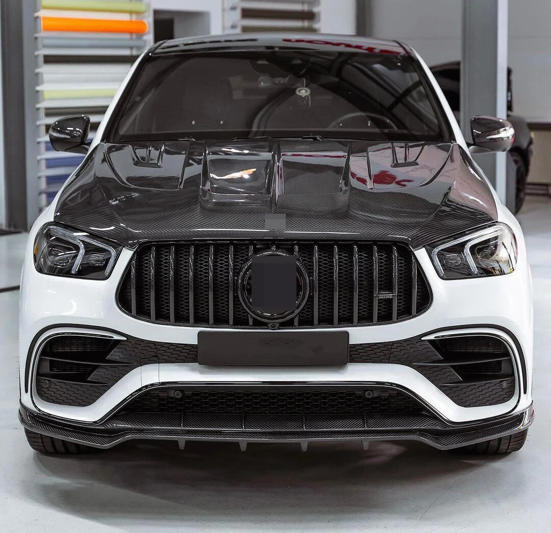 For-the-Mercedes-Benz-GLE350-GLE53coupe-upgraded-LD-carbon-fiber-front ...