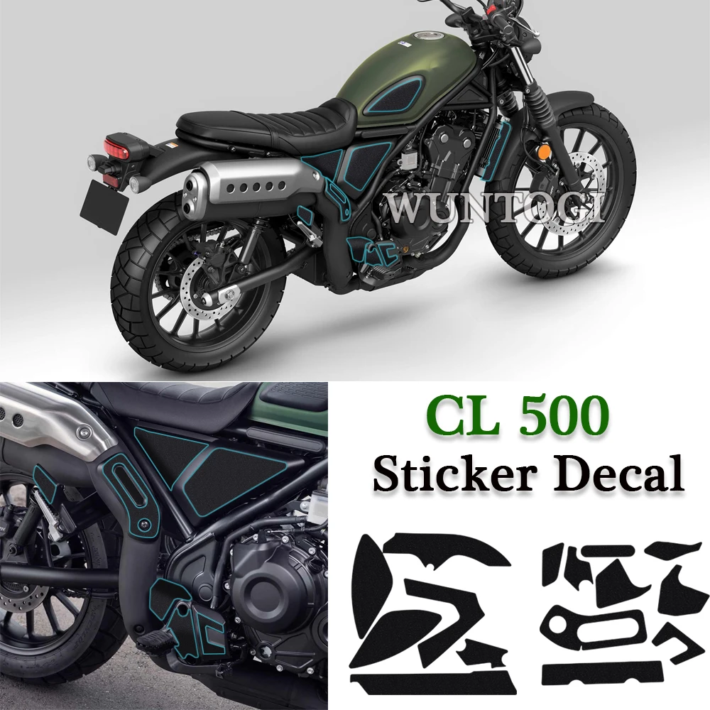 CL500 Accessories Motorcycle Fuel Tank Sticker For Honda CL 300/500 ...