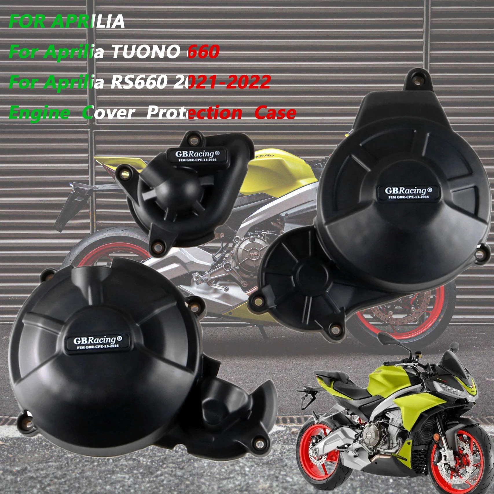 Motorcycles Engine Cover Protection Case GB Racing Case For Aprilia ...