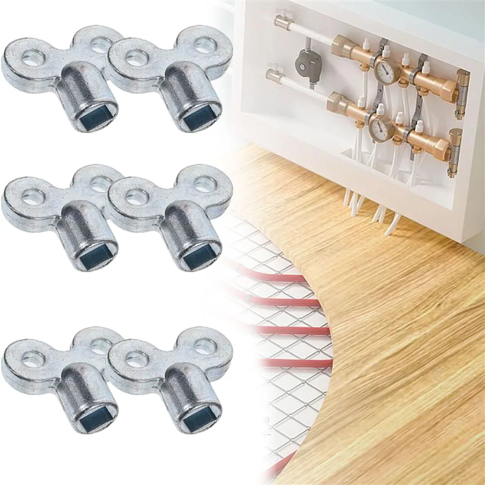 6PCS-Zinc-Alloy-Radiator-Keys-Heater-Bleed-Key-Wrench-Plumbing-Bleeder ...