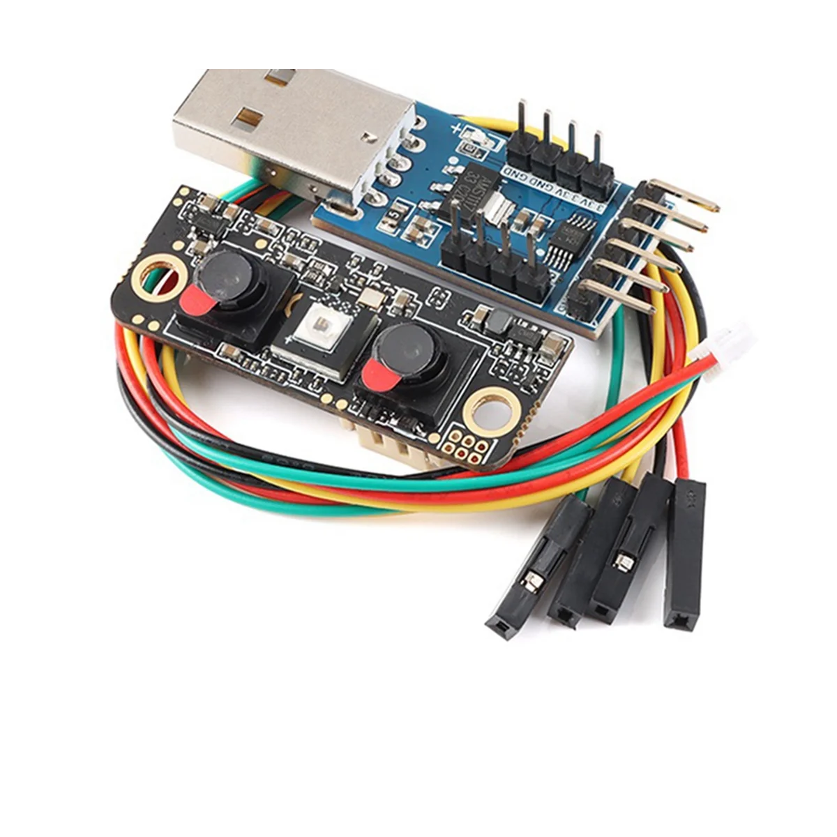 FR1002-Face-Recognition-Module-3D-IR-Infrared-Binocular-Camera-Live-Detection-for-UART-Serial ...