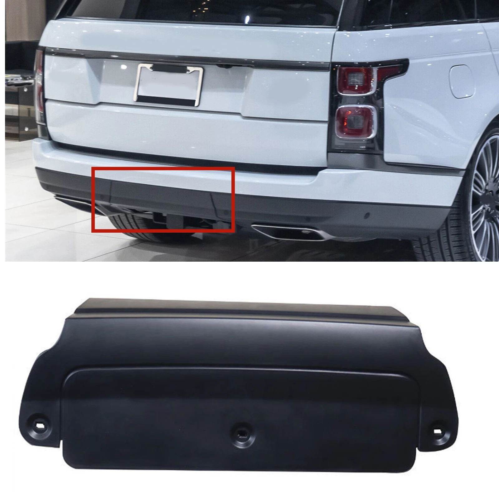 For-Land-Rover-Range-Rover-L405-2013-2018-LR037895-LR056298-Rear-Bumper ...
