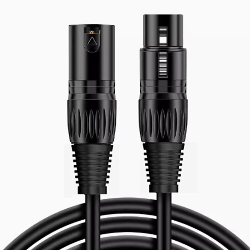 1M-DMX512-XLR-Cable-Male-to-Female-M-F-OFC-Audio-Cable-Shielded-For ...