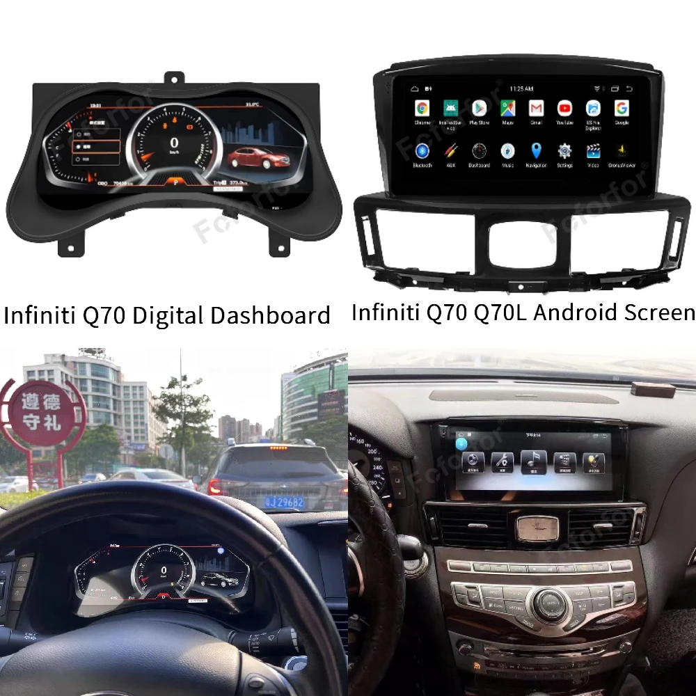 1080P HD Digital Dashboard LCD Virtual Cockpit Instrument Cluster Panel ...