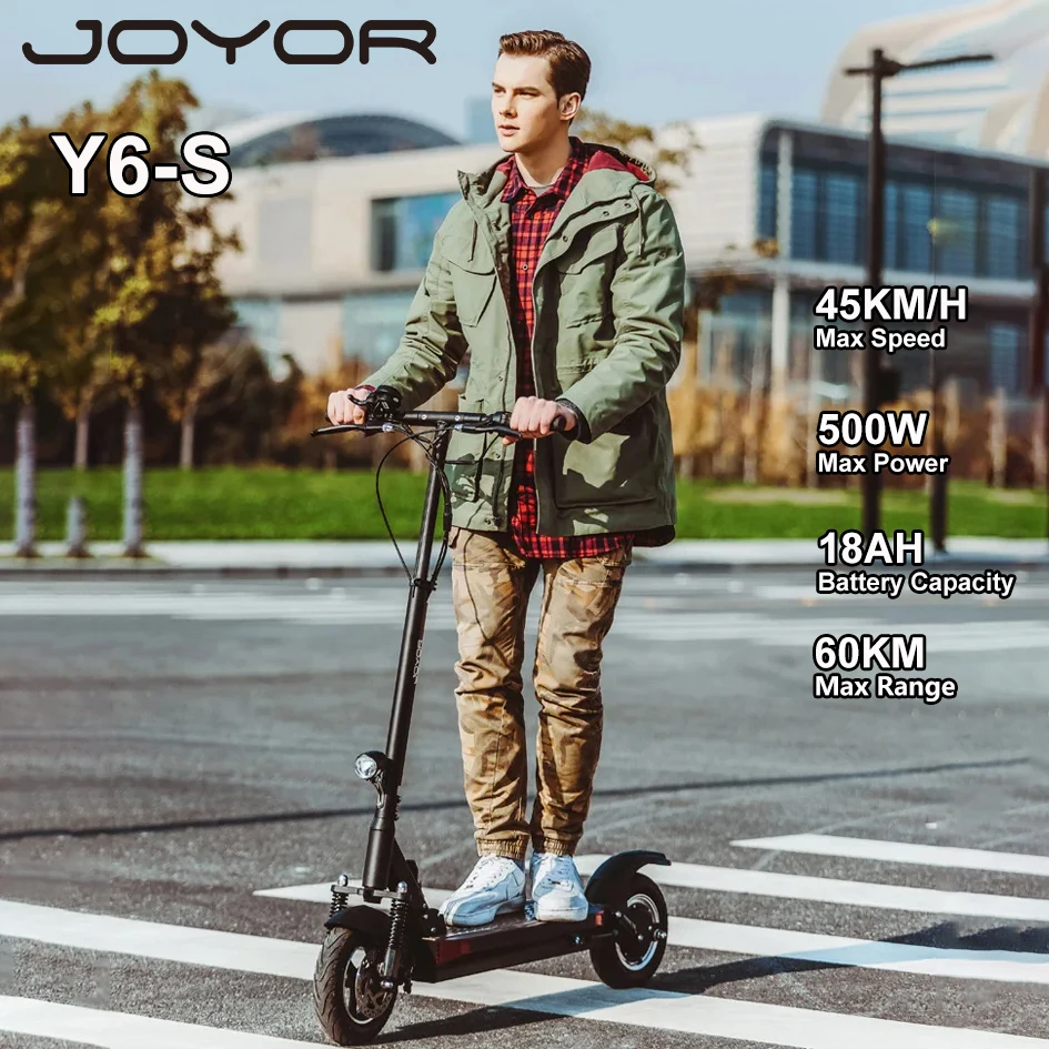 JOYOR Y6-S Foldable Adult Electric Scooter E-Scooter 45 KM/H Electric ...