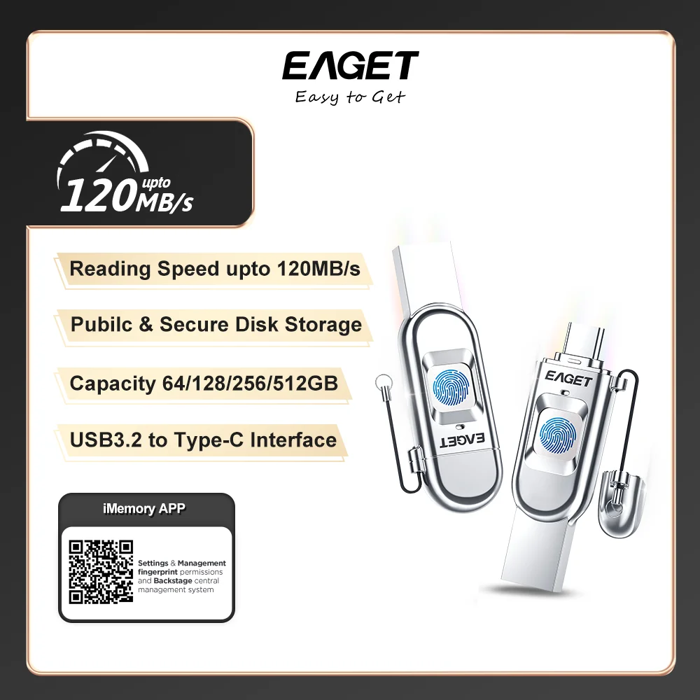 EAGET-FU68-Fingerprint-Encryption-USB-Flash-Drive-32G-64G-128G-256G ...