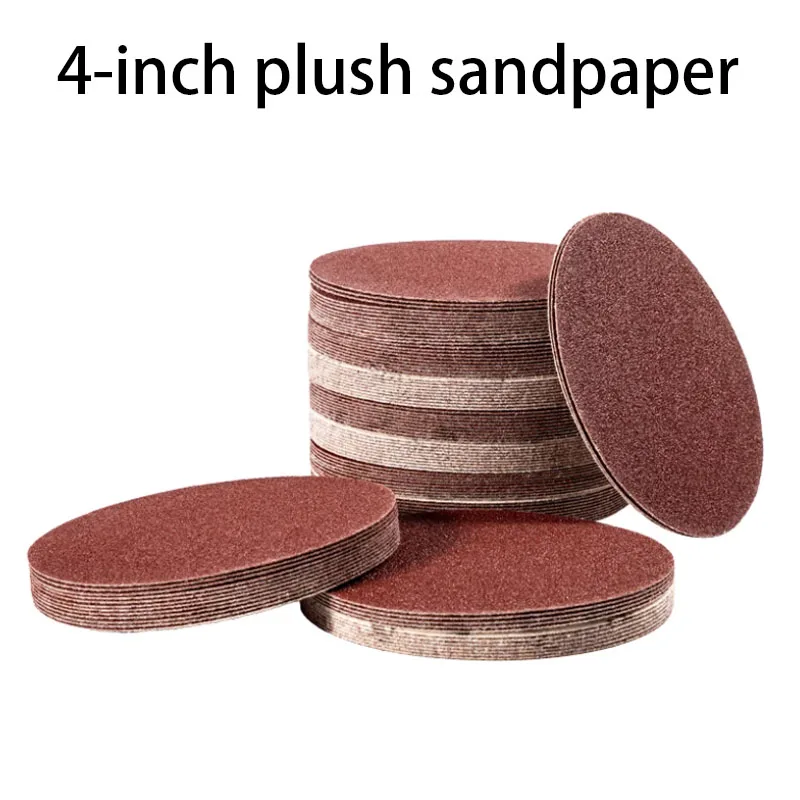 100mm Dry Sandpaper 4inch Angle Grinder Flocked Sandpaper Sheet Wall ...