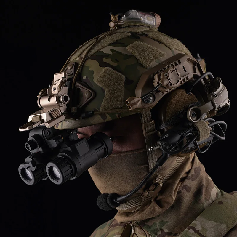 Tactical-Helmet-Night-Vision-No-Functions-AN-PVS31-Binocular-Night ...
