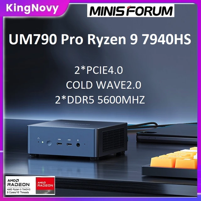 Minisforum UM790 PRO/UM760 PRO AMD Ryzen 7940HS Mini PC –, 55% OFF