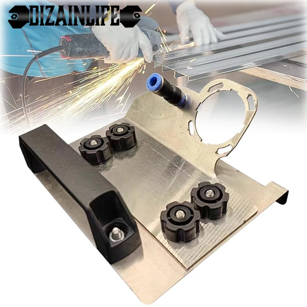 Aluminum Grinder Base Angle Grinder Stand Holder - Metal Cutting ...