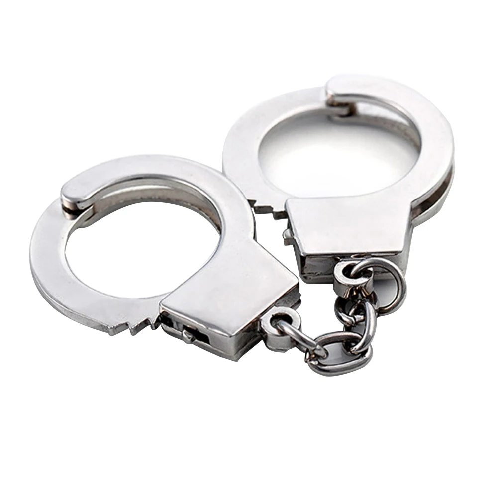 Mini Handcuffs Metal Keychain Mini Handcuffs Key Ring Keychain ...