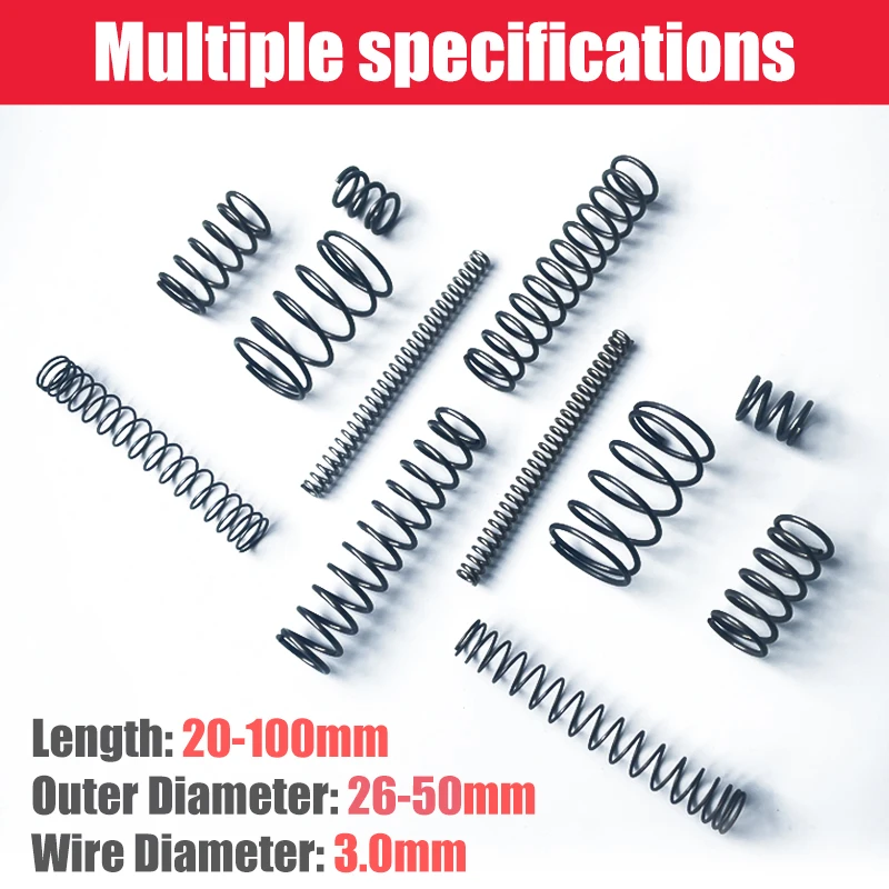 2Pcs-Lot-Wire-Diameter-3-0mm-Micro-Small-Powerful-Compression-Spring ...