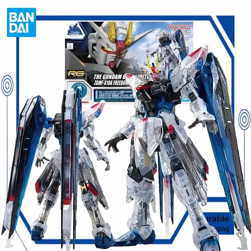 Bandai-Original-MODEL-KIT-GUNDAM-RG-Anime-Action-Figure-ZGMF-X10A ...
