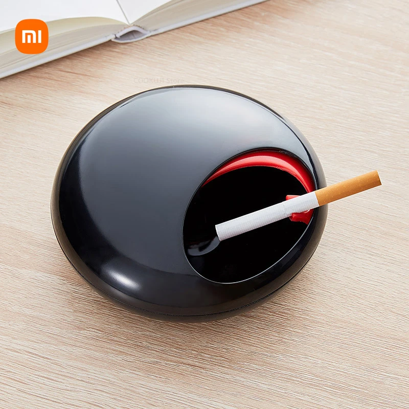 Xiaomi Smokeless Ashtray with Lid for Home Living Lidded Oriental ...