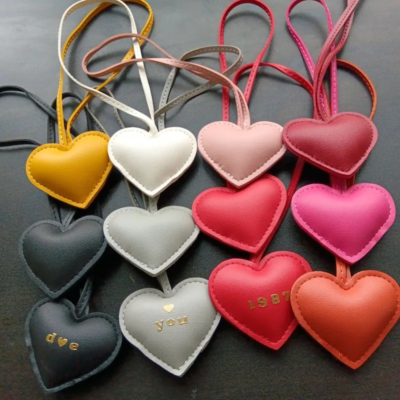 1-PCS-Initial-Custom-Love-PU-Leather-Braided-Rope-Keychain-DIY-Bag ...