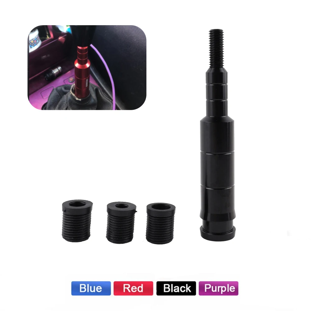 RAVERACING-Racing-Aluminum-Gear-Shift-Knob-Extender-Adjustable-Shifter ...