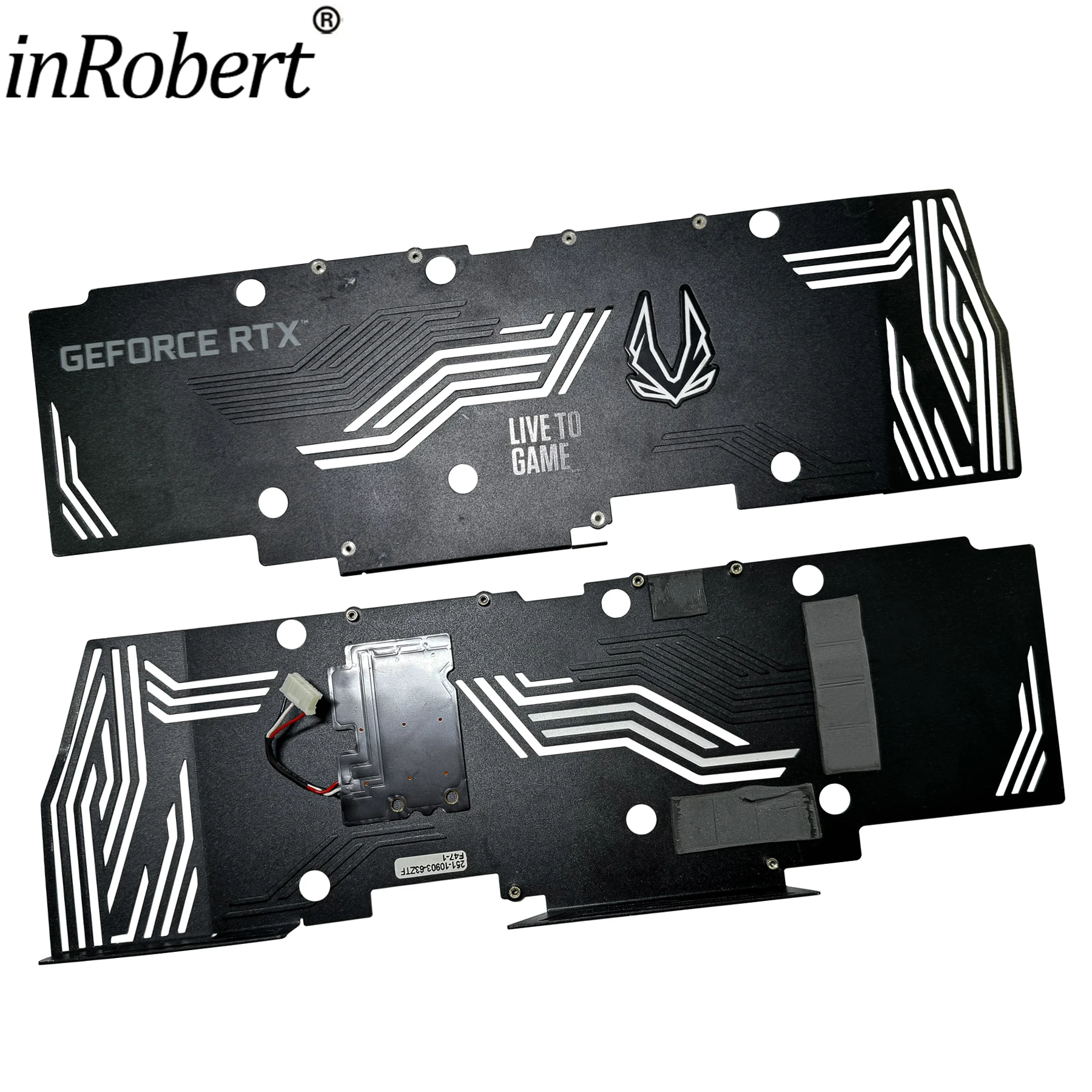 Original-RTX3080-RTX3090-Graphics-Card-Replacement-Backplate-For-ZOTAC ...
