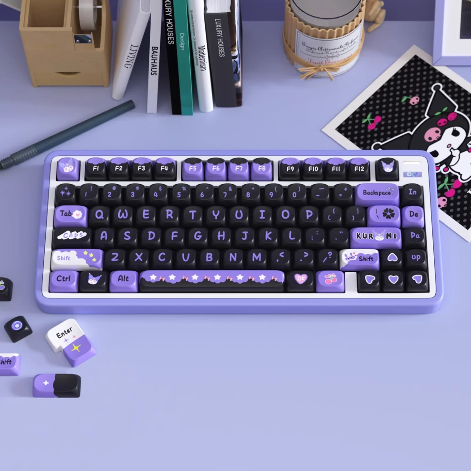 Conjunto-completo-de-teclado-mec-nico-para-jogos-teclas-PBT ...