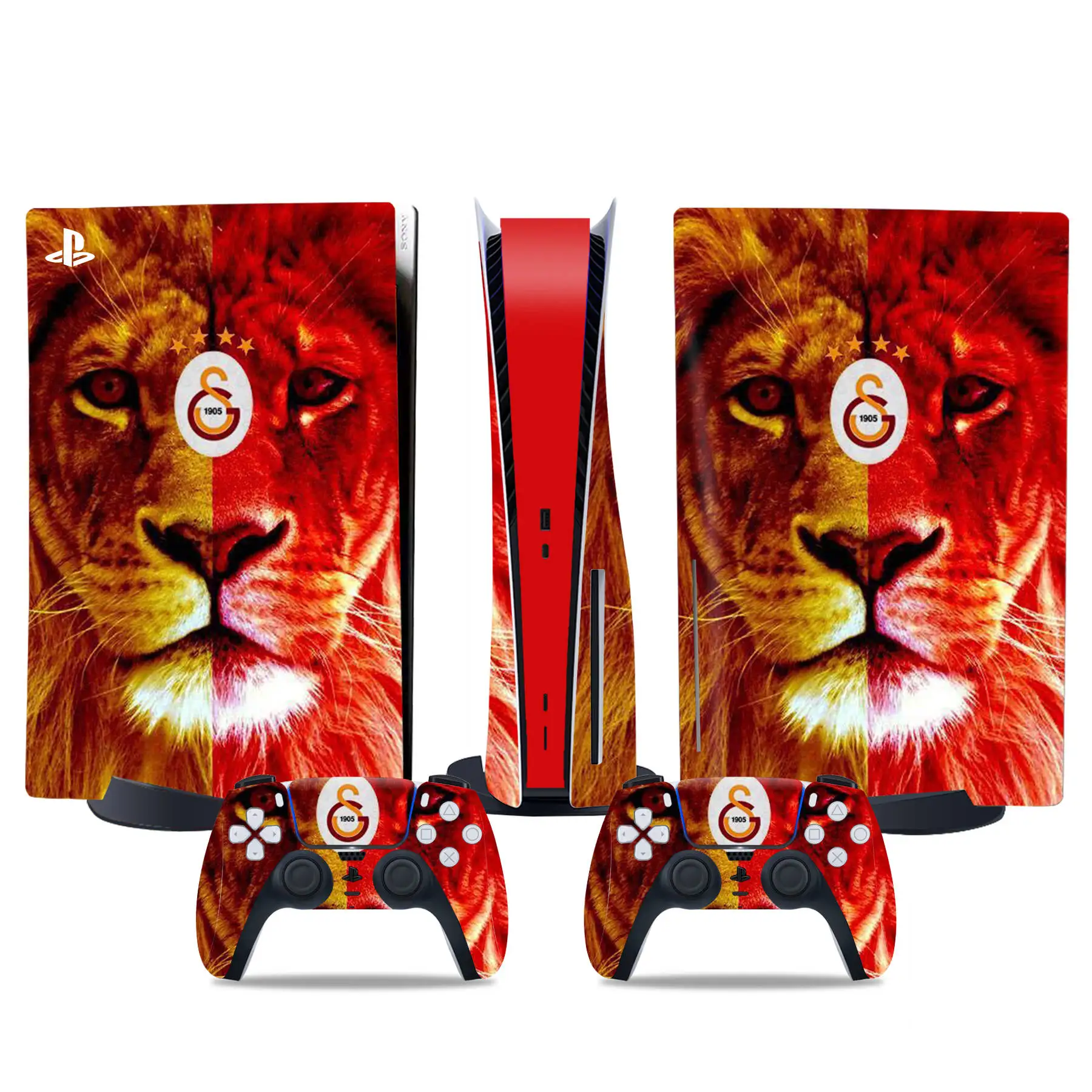 Football-New-PS5-Disc-Sticker-Decal-Cover-for-Console-and-2-Controllers ...