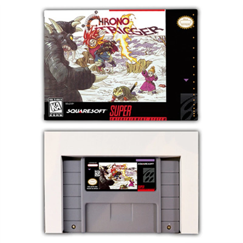 Chrono Trigger Cartridge | Snes Games Cartridge | Chrono Trigger Snes ...