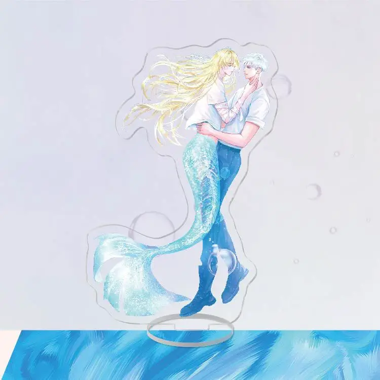 Anime Merman And Mermaid Drawing