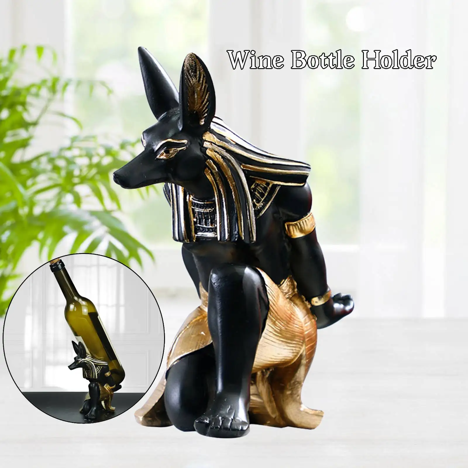 Anubis-Statue-Wine-Bottle-Holder-Rack-Wine-Shelf-Rack-Standing ...