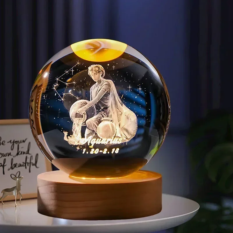3D Starfish Paperweight 3D Starfish Crystal Ball With Rotating Metal ...