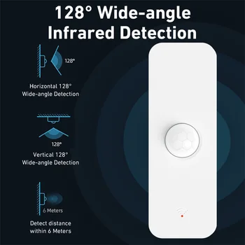 Tuya WiFi Zigbee PIR Motion Sensor Smart Home Human Body Infrared ...