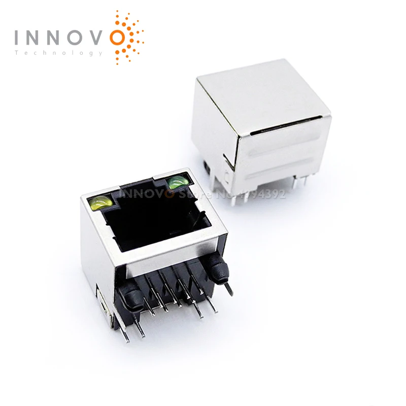 5~10pcs/lot R-RJ45R08P-C000 RJ45R08P Ethernet Connector (RJ45 RJ11 ...