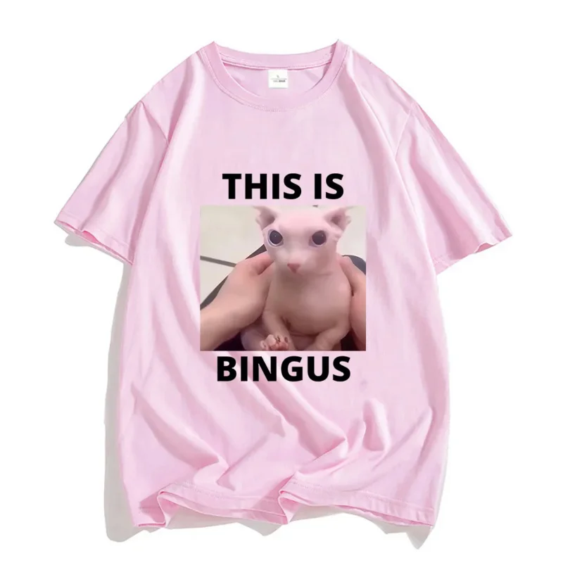This-Is-Bingus-Cat-Tshirts-Female-Lovely-Animal-Photo-Funko-Pop-T ...