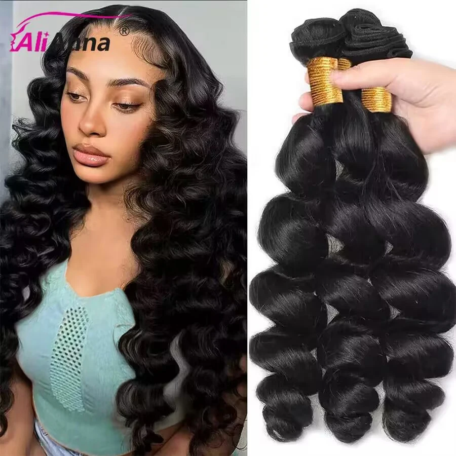 Loose-Wave-Bundles-28-30-32-Inch-Human-Hair-Bundles-1-3-4-PCS-Brazilian ...