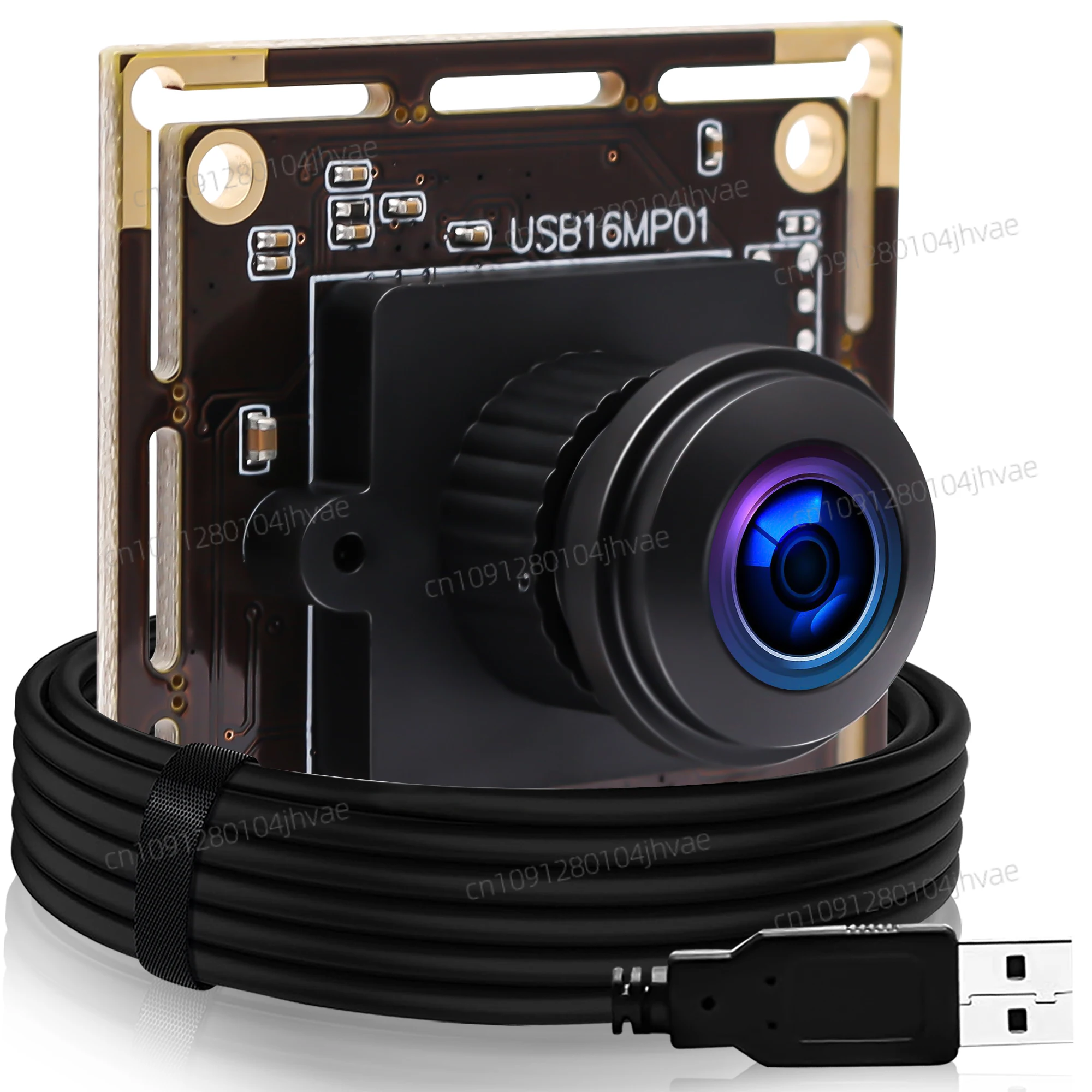 ELP 16MP grand Angle 180 degrés Module de caméra USB 1/2.8 "CMOS IMX298 ...
