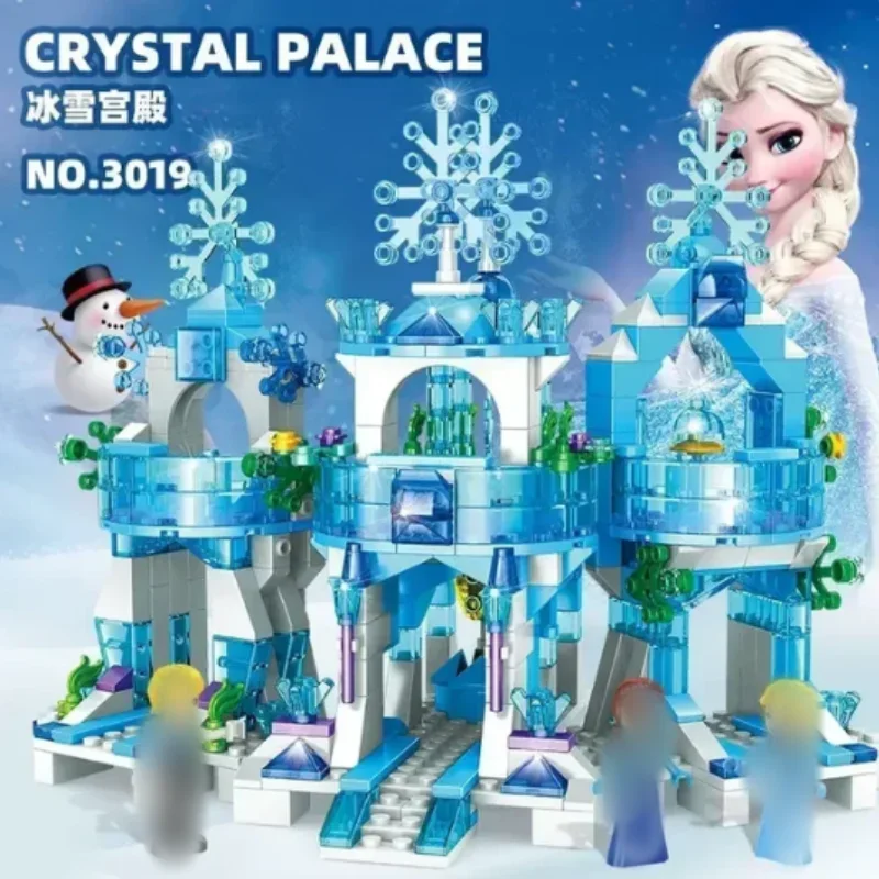 Disney-Frozen-Princess-Doll-Elsa-Building-Blocks-Toys-Sets-DIY-Gifts ...