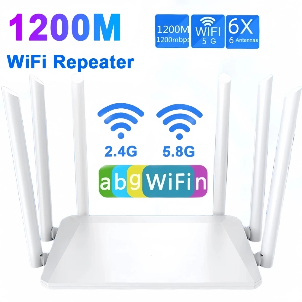 1200M-Wireless-Router-External-Antenna-Modem-Router-Wide-Coverage-WiFi ...