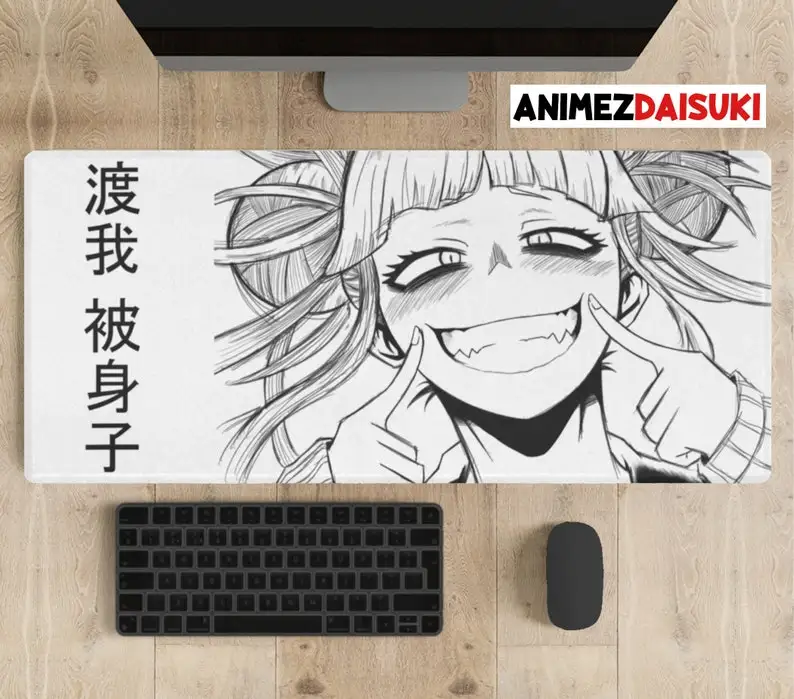 My Hero Academia Gamer Desk Mat, Himiko Toga Mouse Pad, Gaming Large ...