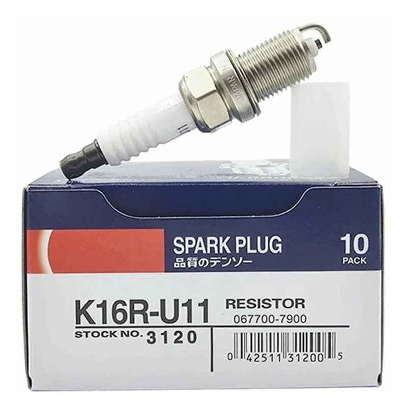 4-6PCS-Spark-Plug-3120-K16R-U11-for-Hyundai-Sonata-Kia-Lexus-GS300-Audi ...