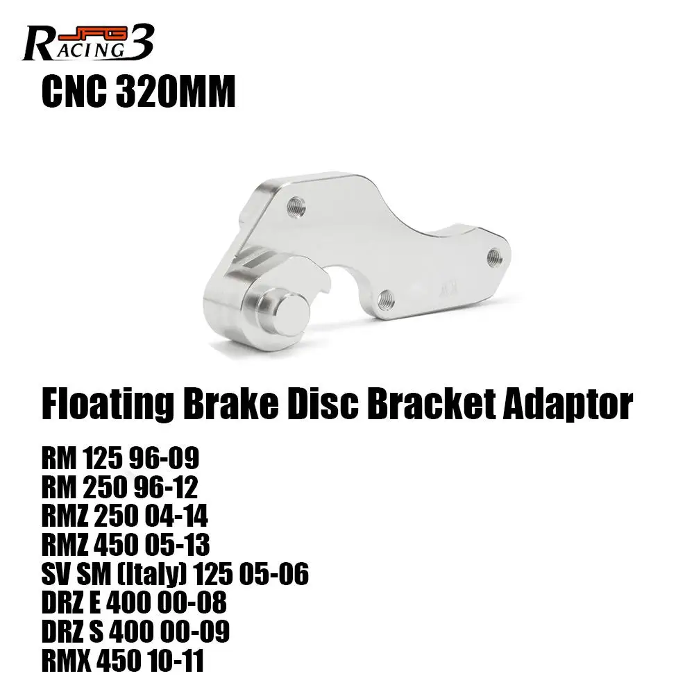 320MM Floating Brake Disc Roto Bracket Adaptor Moto For KAWASAKI KX KXL ...