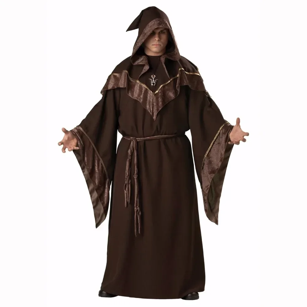 Halloween Party Shaman Religious Costume European Pastor Men God Father ...