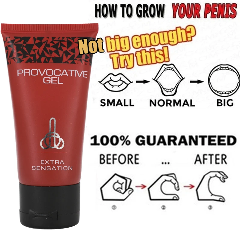Penis-Enlargement-Pills-Cream-Provocative-Gel-Increase-Xxl-Growth-Size ...