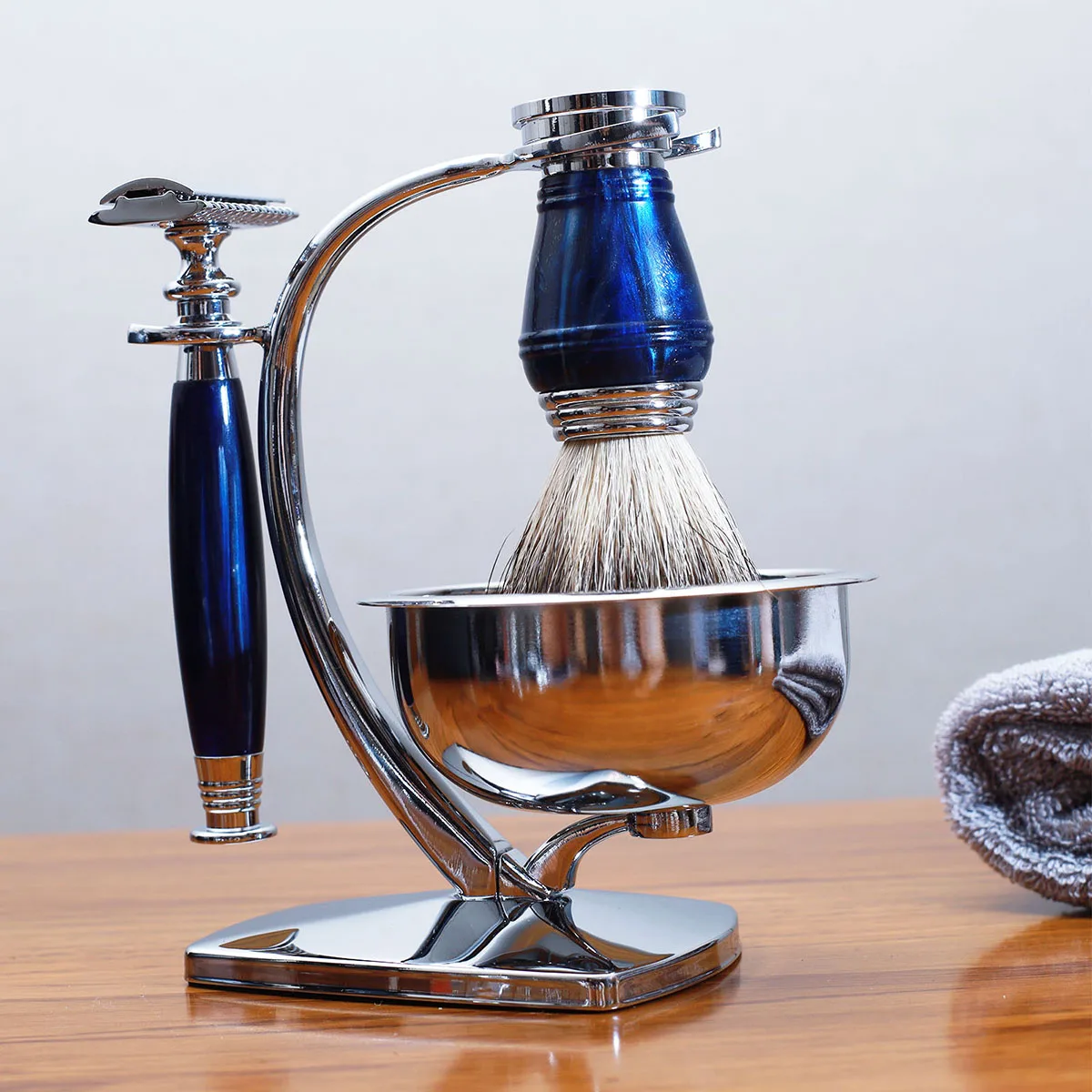 Magyfosia-Classic-4-in-1-Mens-Shaving-Kit-T-Shaped-Double-Edges-Close ...