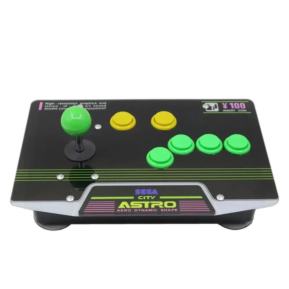 Neo-Geo-AES-MVS-CD-SEGA-Astro-City-Mini-Controller-15Pin-Hitbox-Stick ...