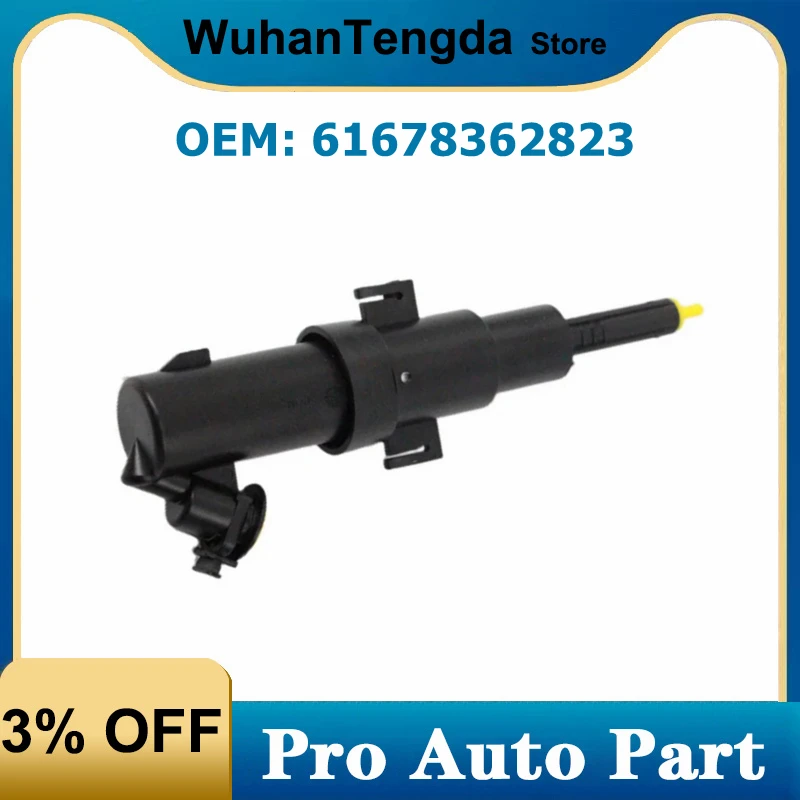 61678362823-1Pcs-Front-Left-Right-Headlamp-Headlight-Washer-Nozzle-Jet ...