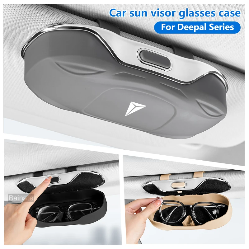 Car Glasses Box Sun Visor Glasses Holder For Changan Deepal S07 S7 SL03 ...