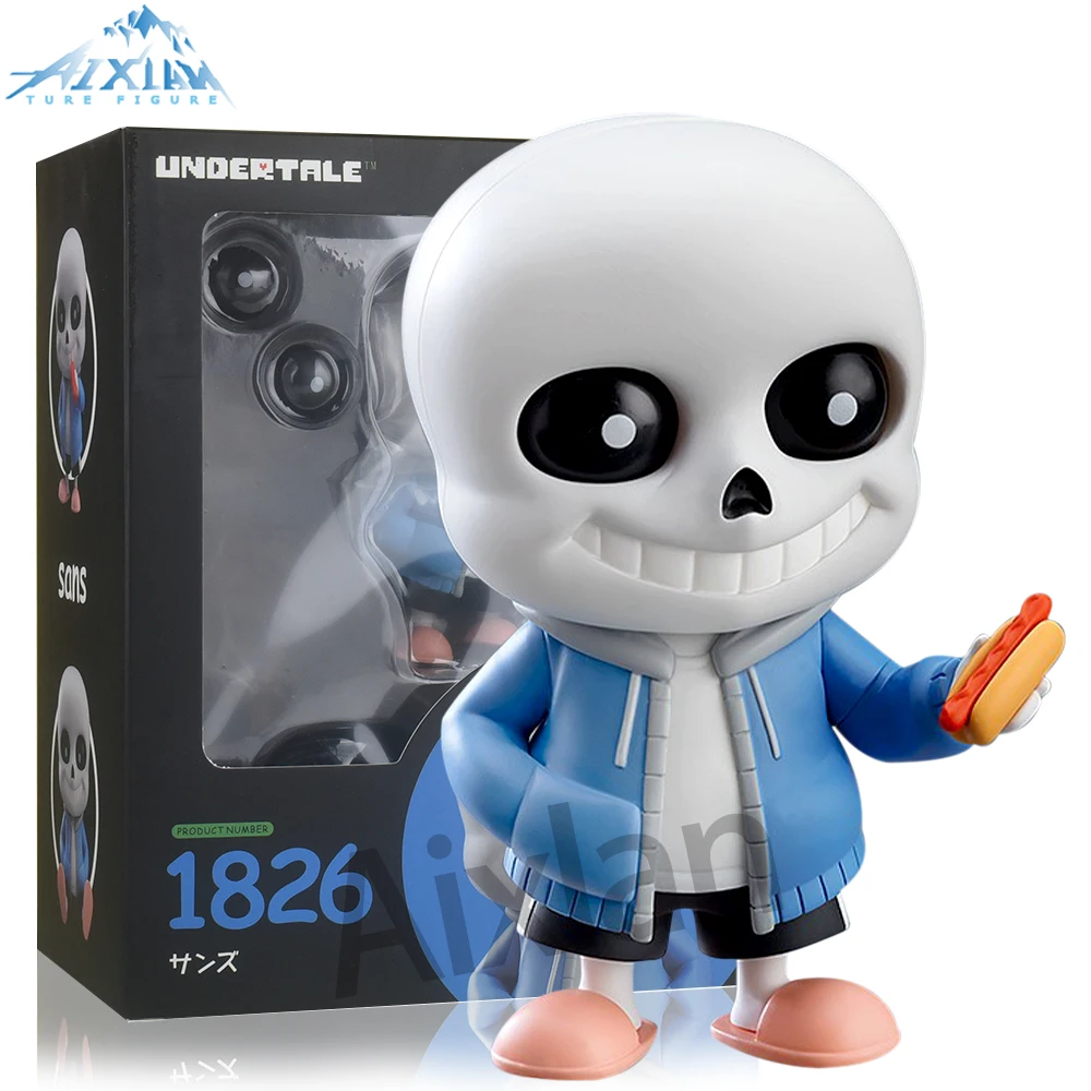 Figura del juego Aixlan Undertale # 1826 Sans PVC figura de acción ...