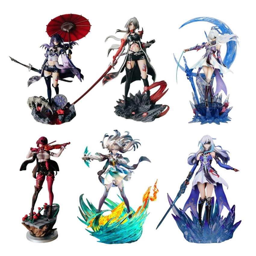 38CM Huang Quan Honkai Star Rail Silver Kafka Wolf Girl figure PVC ...