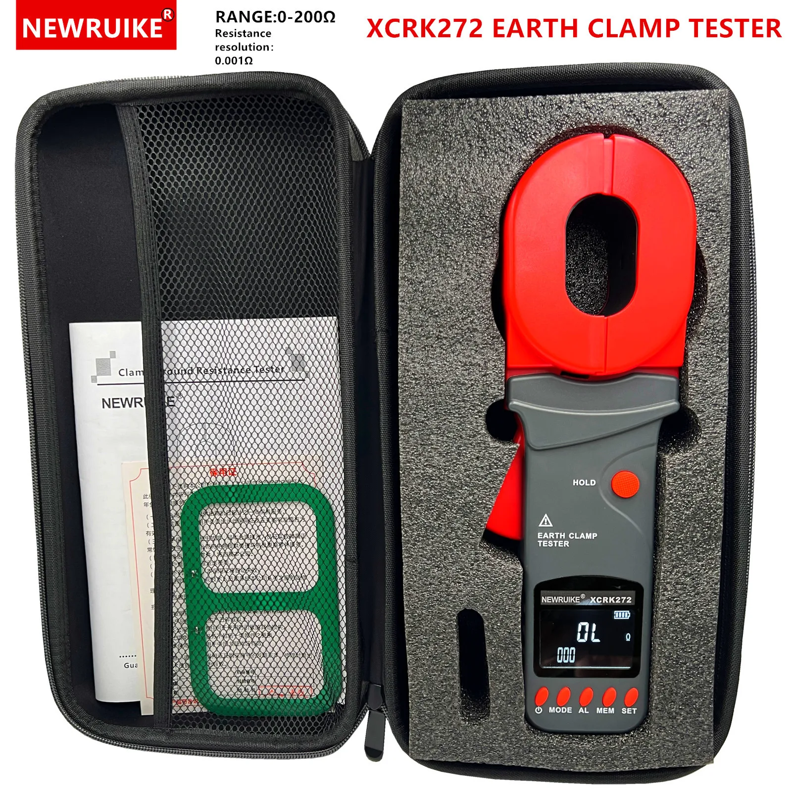 The NEWRUIKR XCRK272 Resistance Clamp Meter: Real-World Performance for ...
